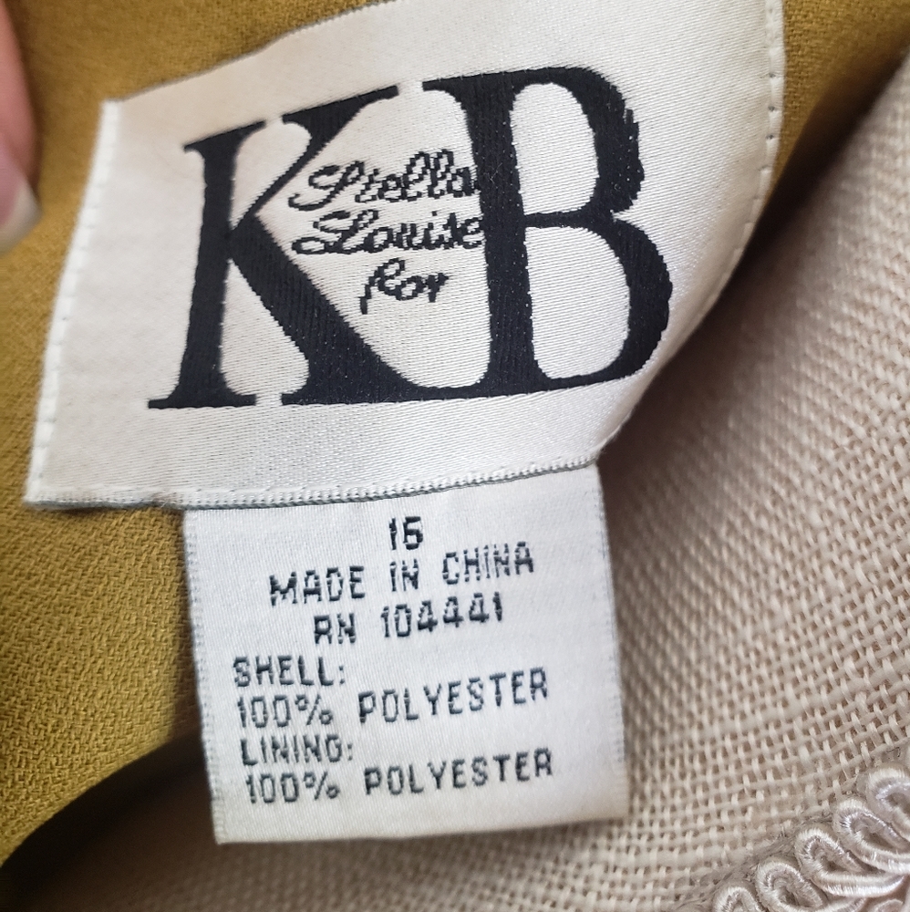 Vintage Kb Stella Louise Blazer - Gem